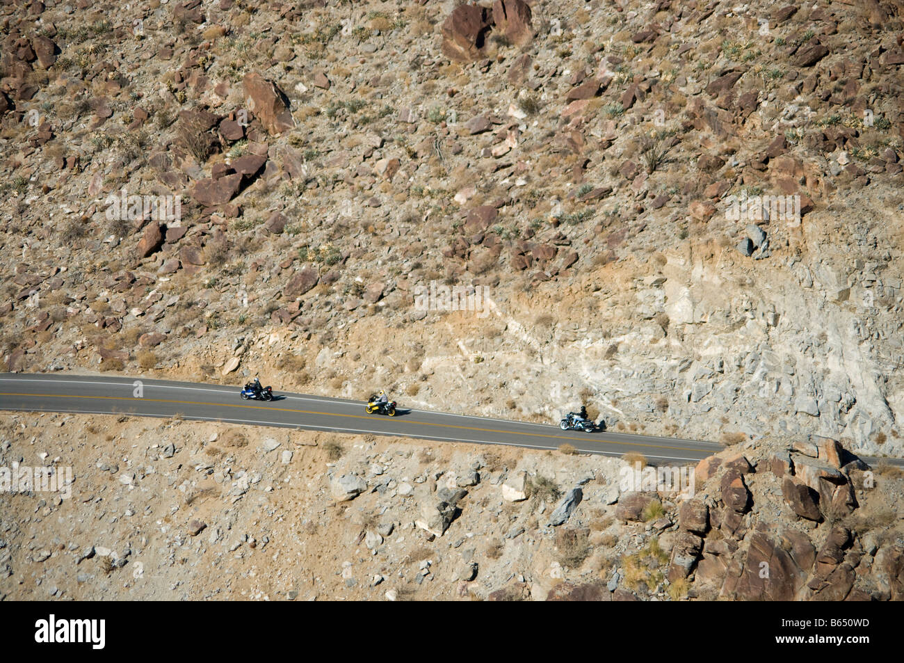 Scene from Highway S22 looking east over Borrego Springs and Anza ...