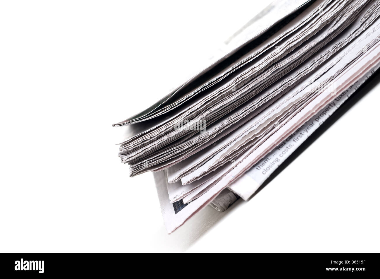 Newspaper paper sheet hi-res stock photography and images - Alamy