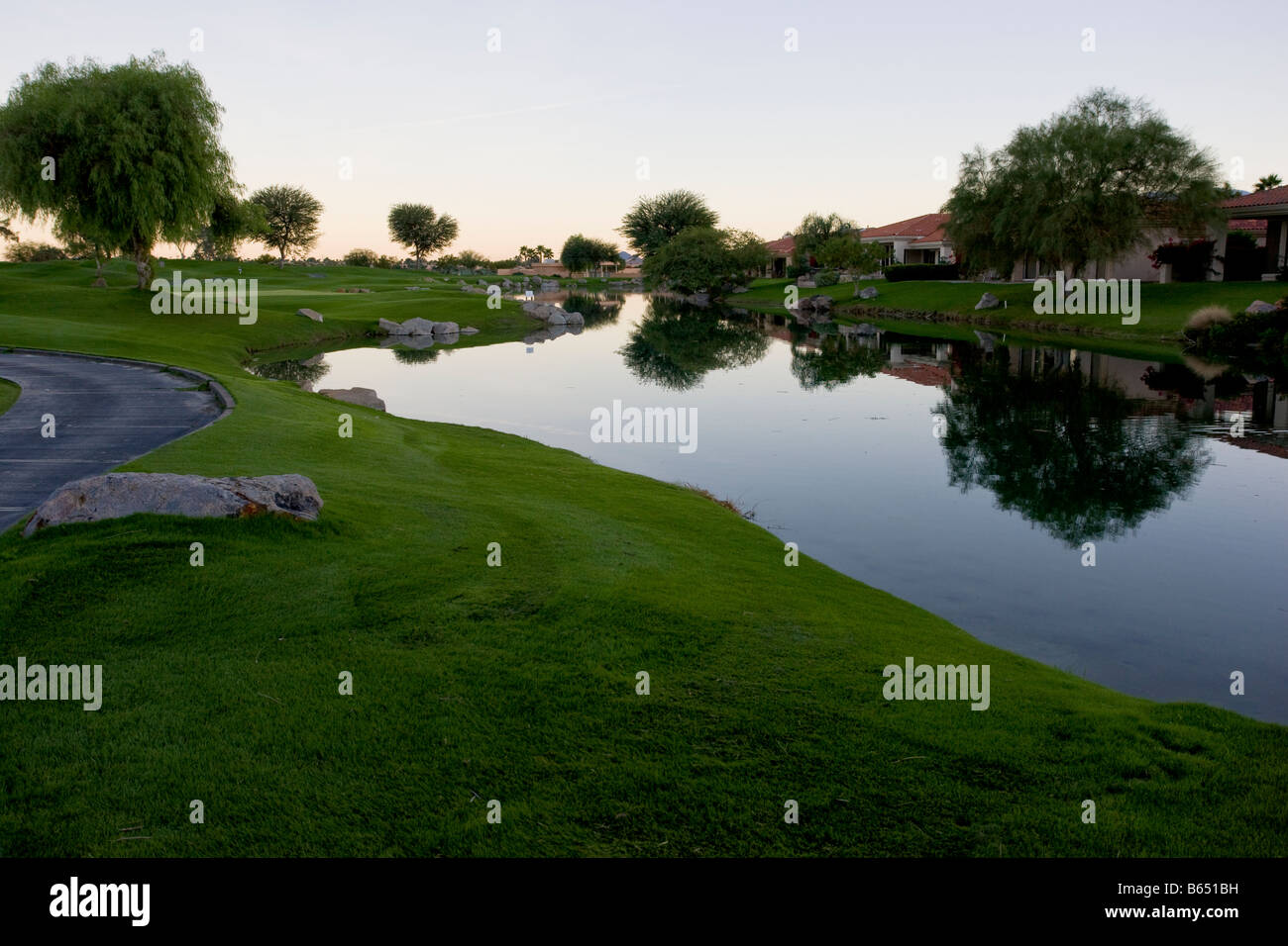 Water Feature, Gary Player Signature Golf Course Stock Photo - Alamy