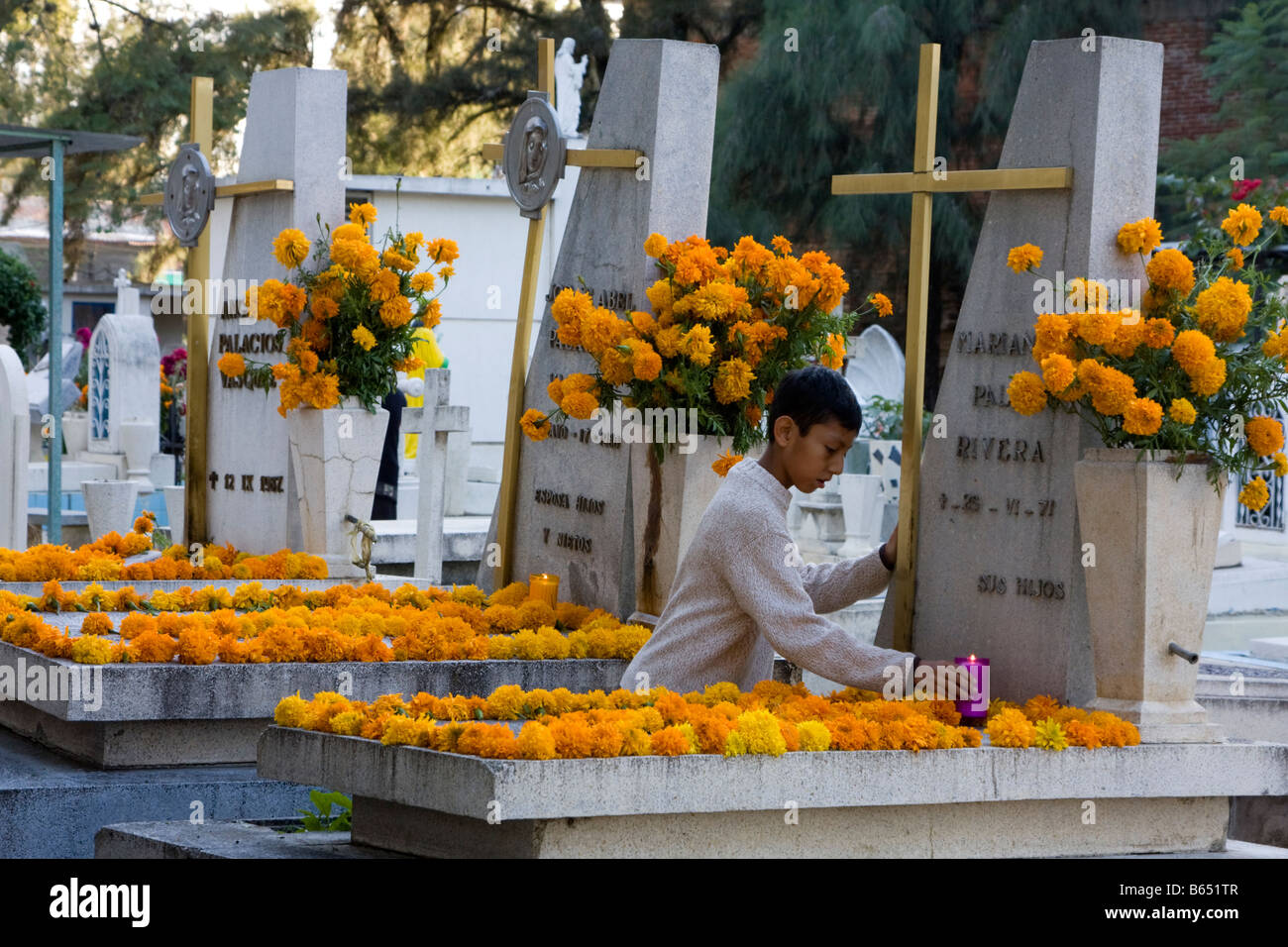 Dia De Los Muertos Cemetery