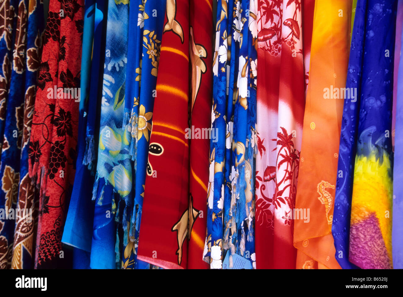 Pareus, Cook Islands, Roratonga Stock Photo - Alamy