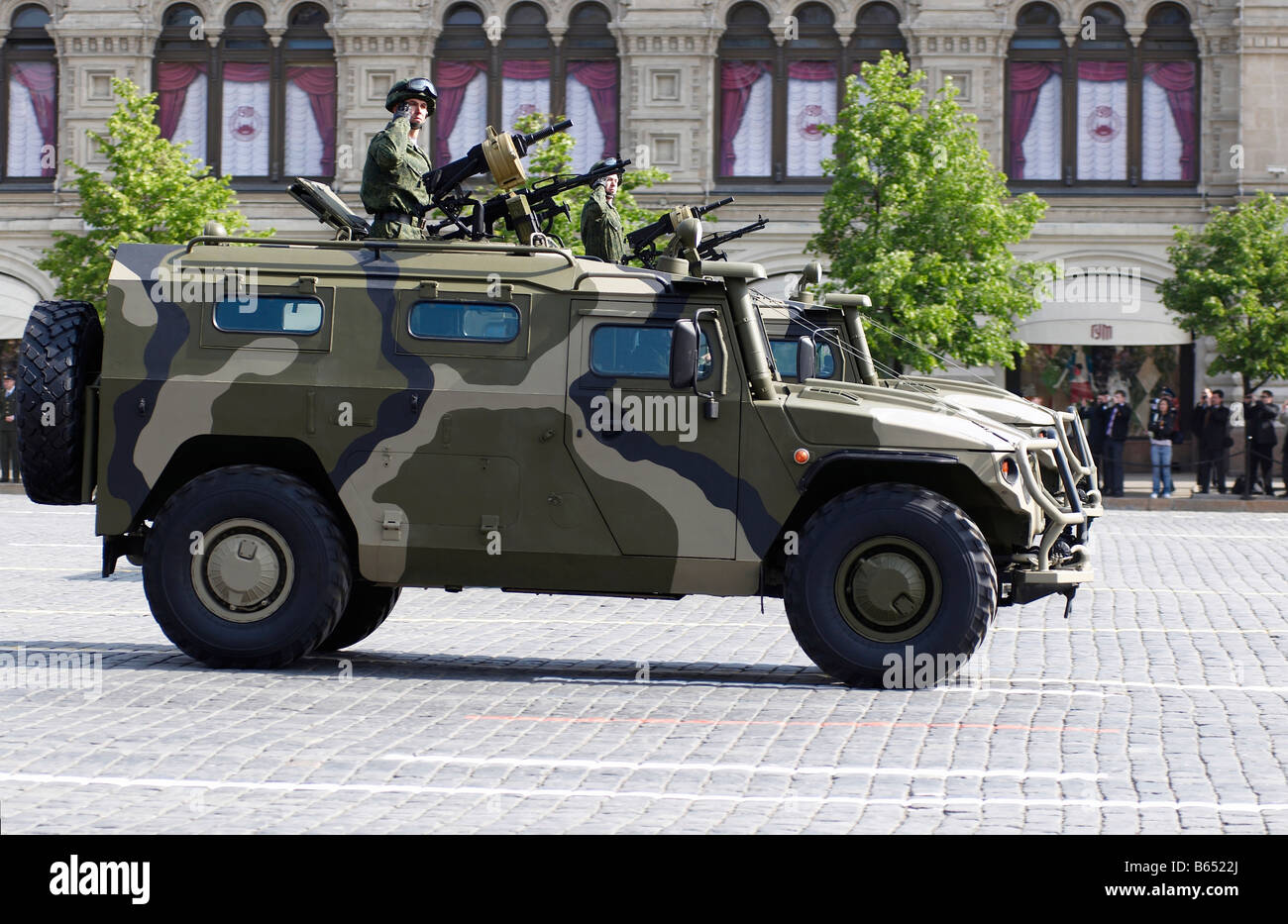 Russian high mobility multipurpose military vehicle Tigr (Tiger ...