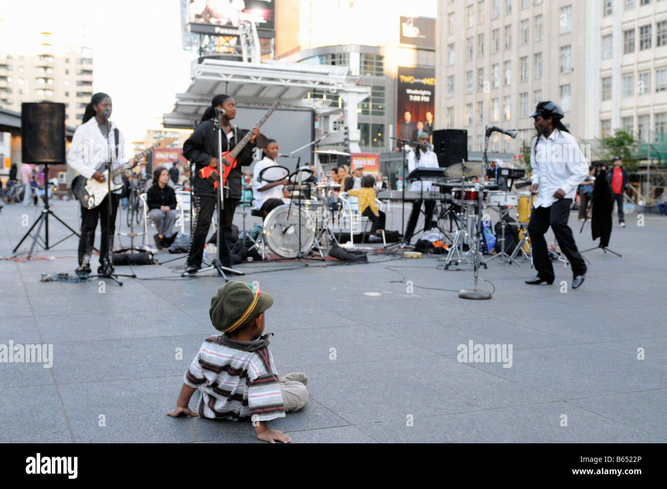 Yonge Dundas Square also known as Toronto Life Square Stock Photo - Alamy