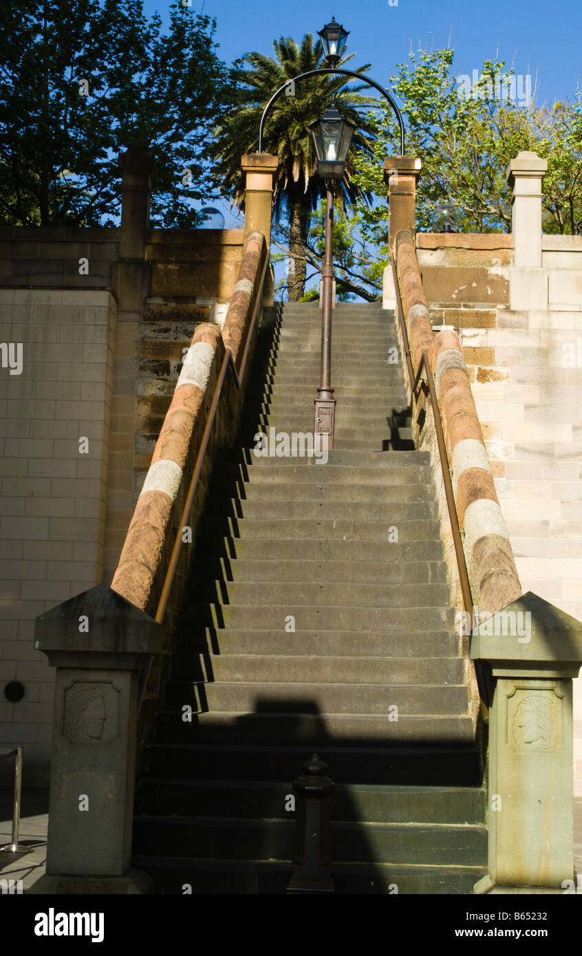 Historic steps at Sydney's Circular Quay Stock Photo - Alamy