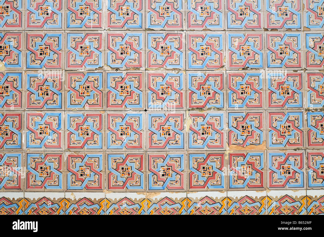 Portuguese tiles imported during the rubber boom to decorate the facade ...
