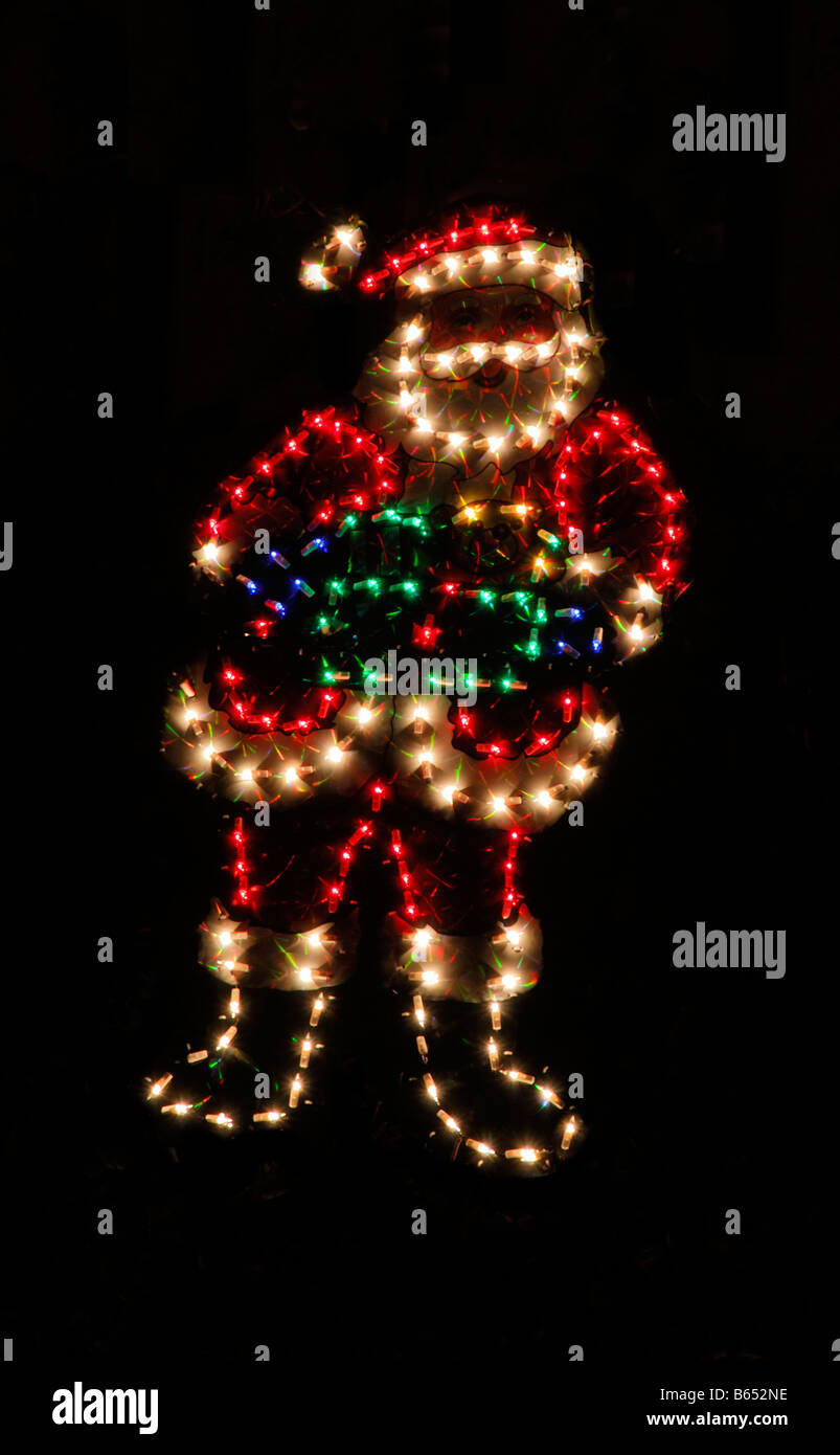 Illuminated santa claus hi-res stock photography and images - Alamy
