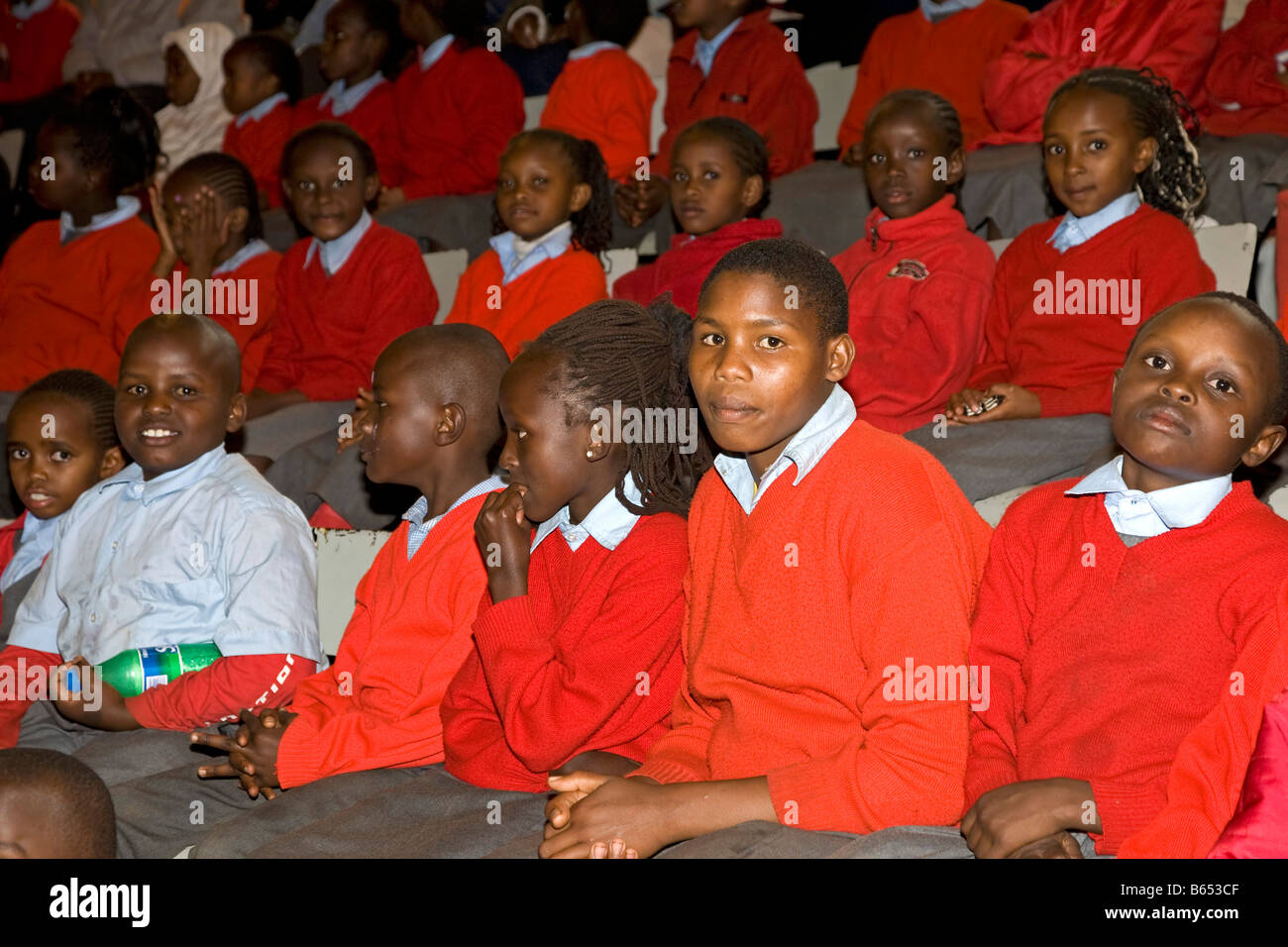 School group Nairobi Kenya Africa Stock Photo - Alamy