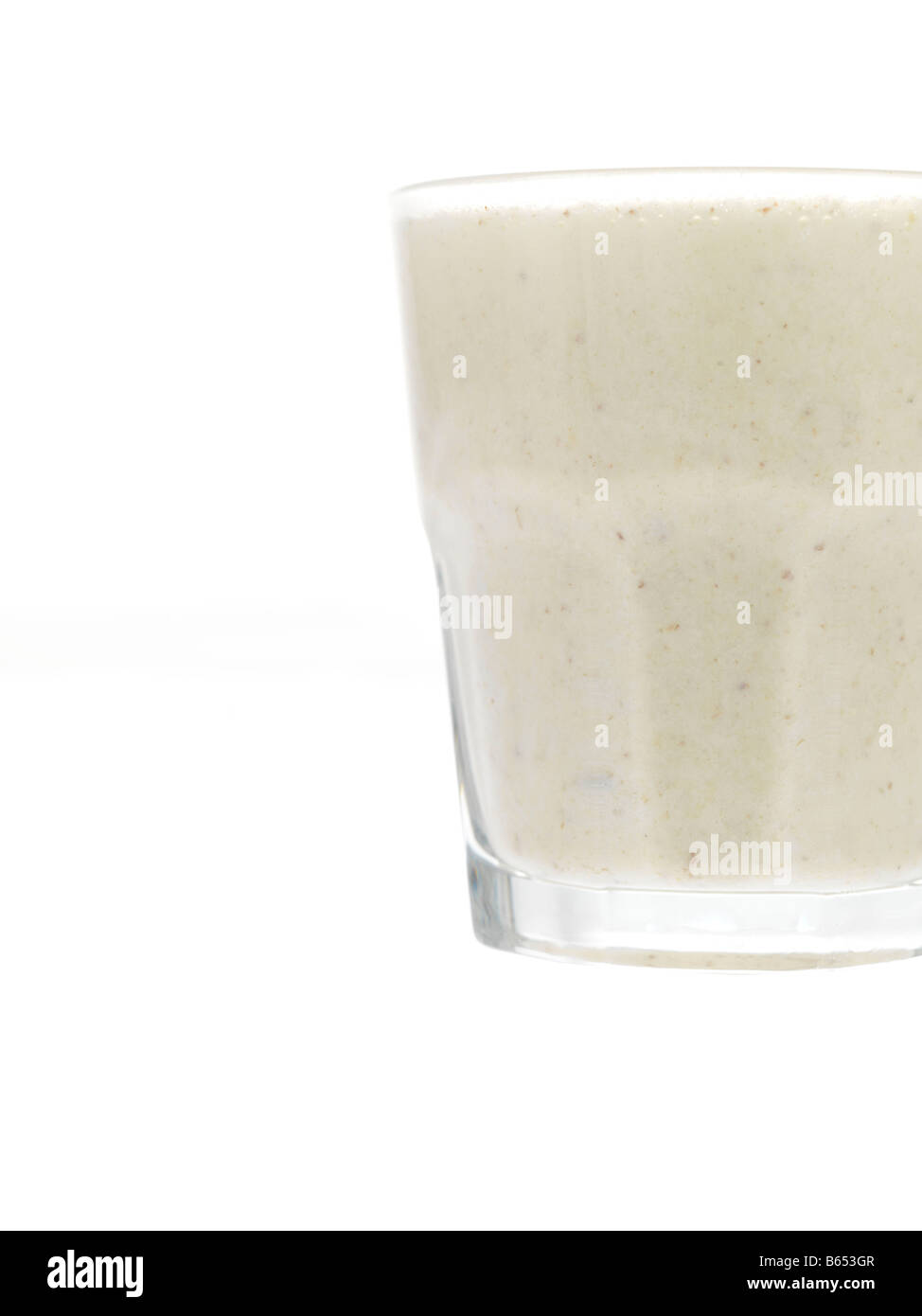 Glass of Protein Shake Stock Photo - Alamy