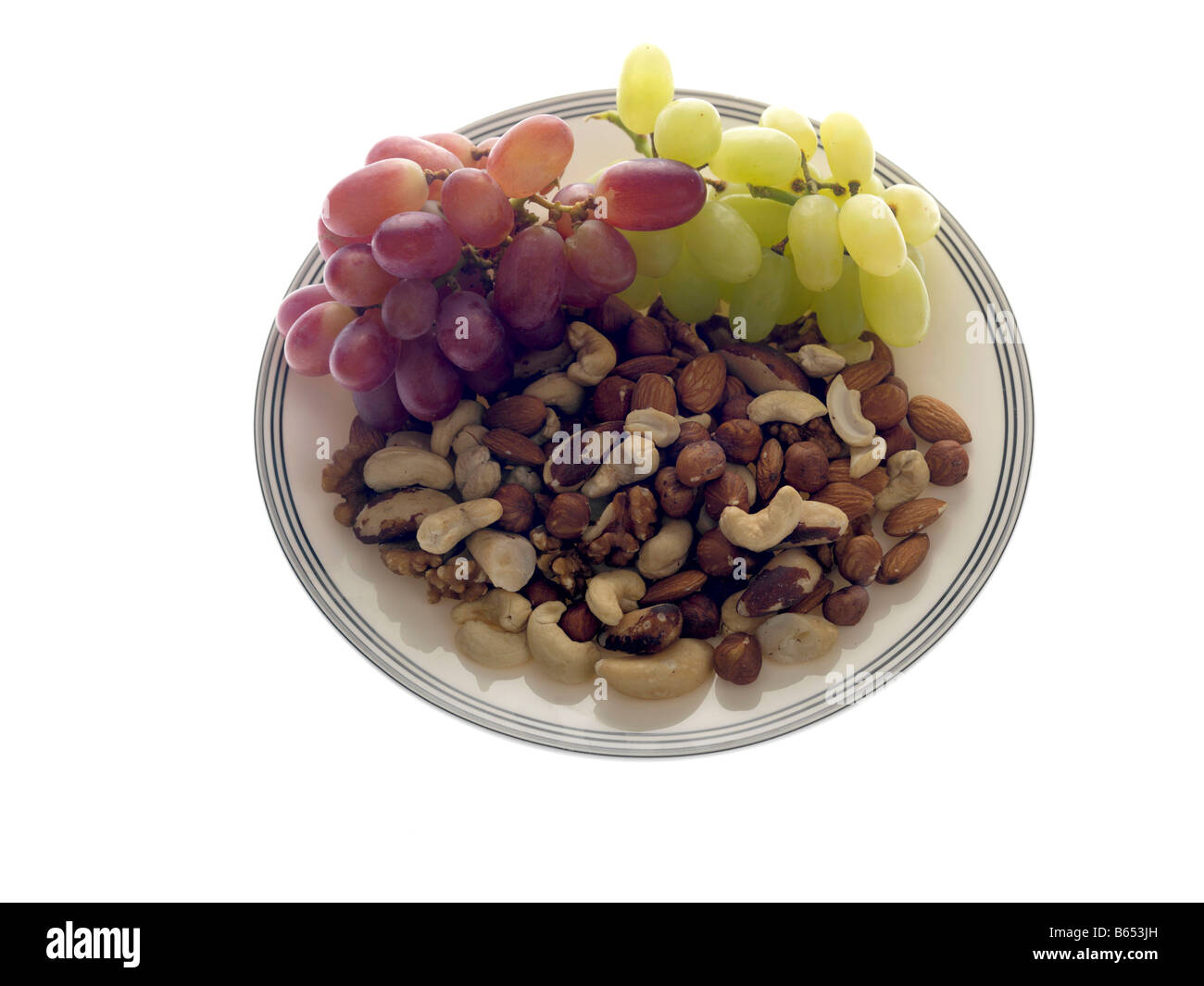 Grapes and Nuts Stock Photo - Alamy