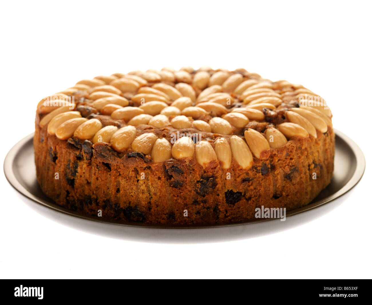 Dundee cake with almonds hi-res stock photography and images - Alamy