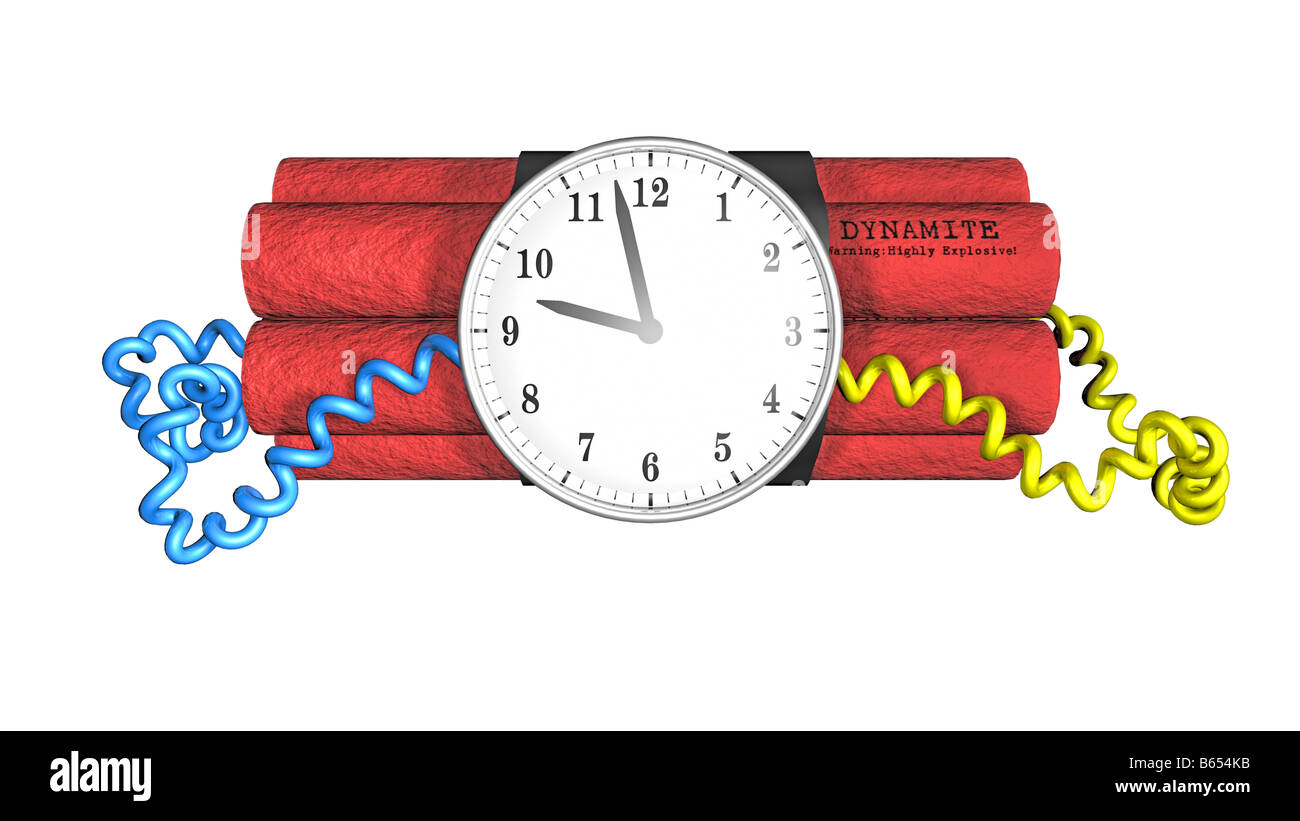 Time bomb illustration hi-res stock photography and images - Alamy