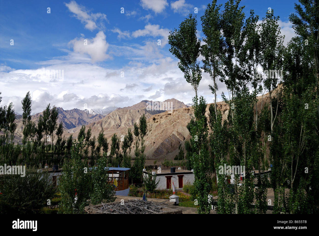 The village Alchi place of the UNESCO world heritage site Alchi ...