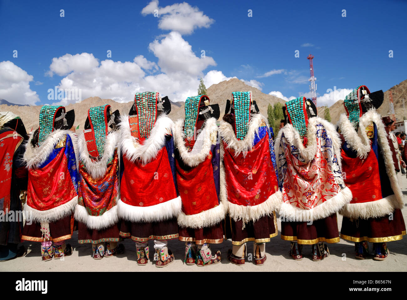 Ladakh head dresses hi-res stock photography and images - Alamy
