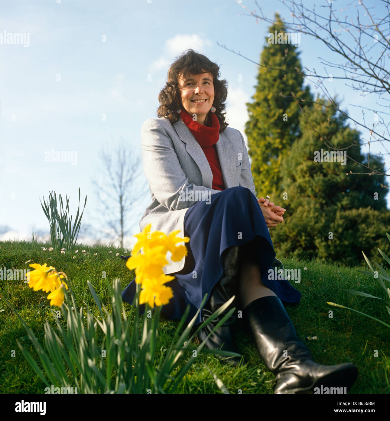 Writer Sue Limb Stock Photo - Alamy