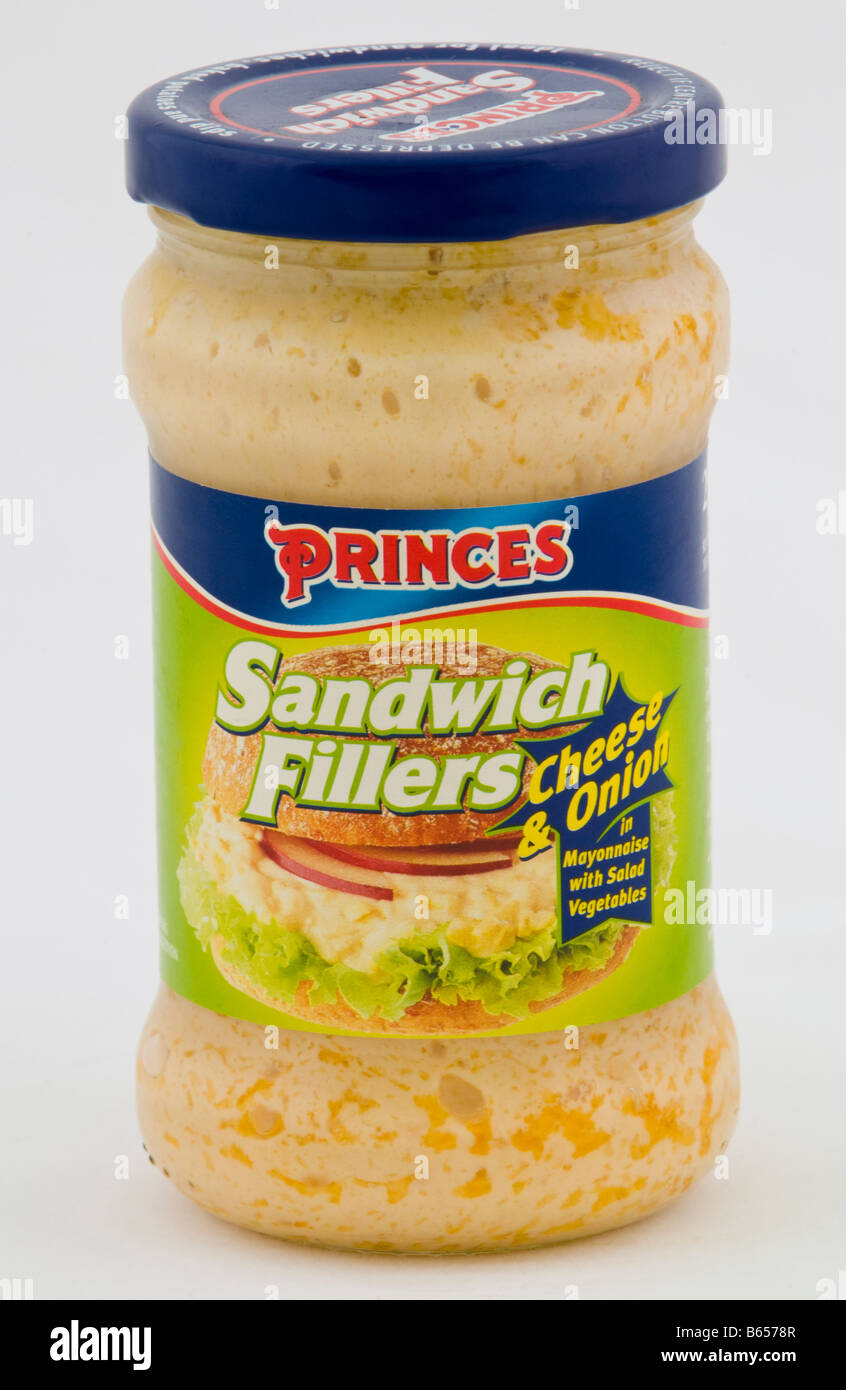 Jar of Cheese and Onion sandwich filler by Crosse and Blackwell sold in ...