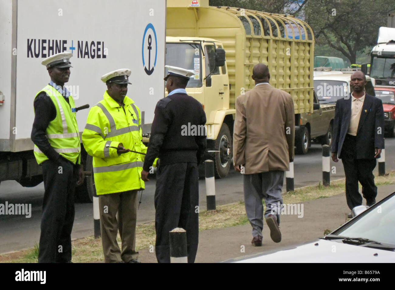 Police Nairobi Kenya Africa Stock Photo - Alamy