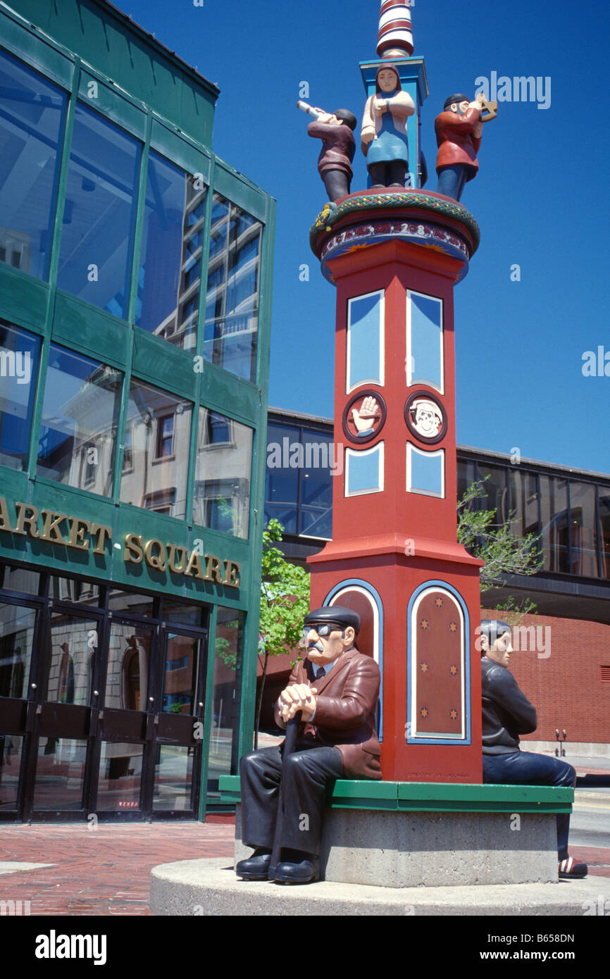 Market Square, St John, New Brunswick Stock Photo - Alamy