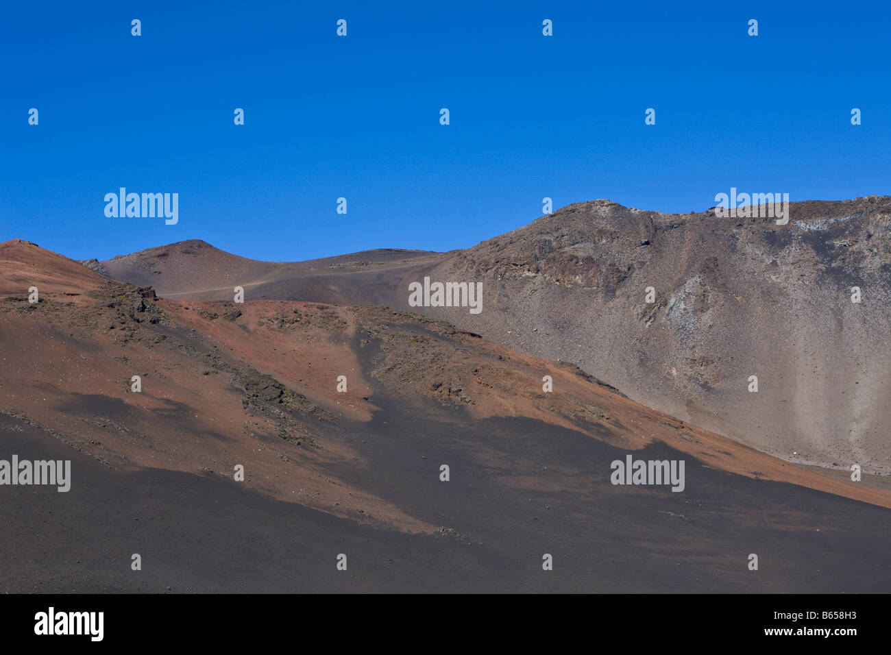 Crater of Haleakala Volcano Maui Hawaii USA Stock Photo - Alamy