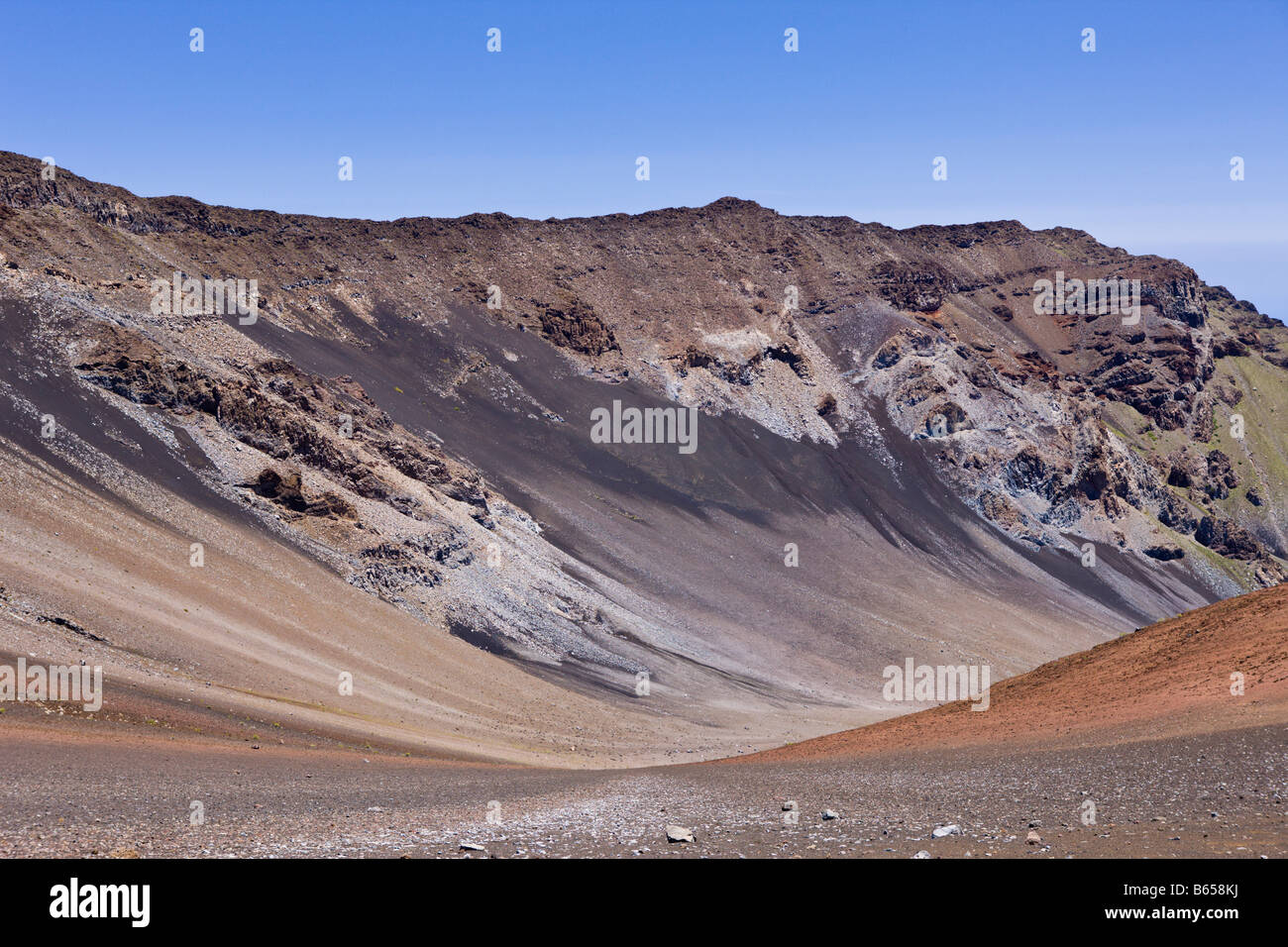 Crater of Haleakala Volcano Maui Hawaii USA Stock Photo - Alamy