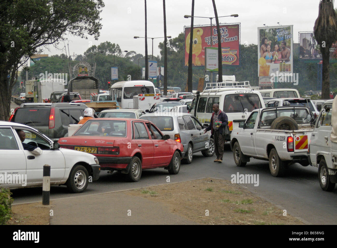Nairobi traffic jam hi-res stock photography and images - Alamy