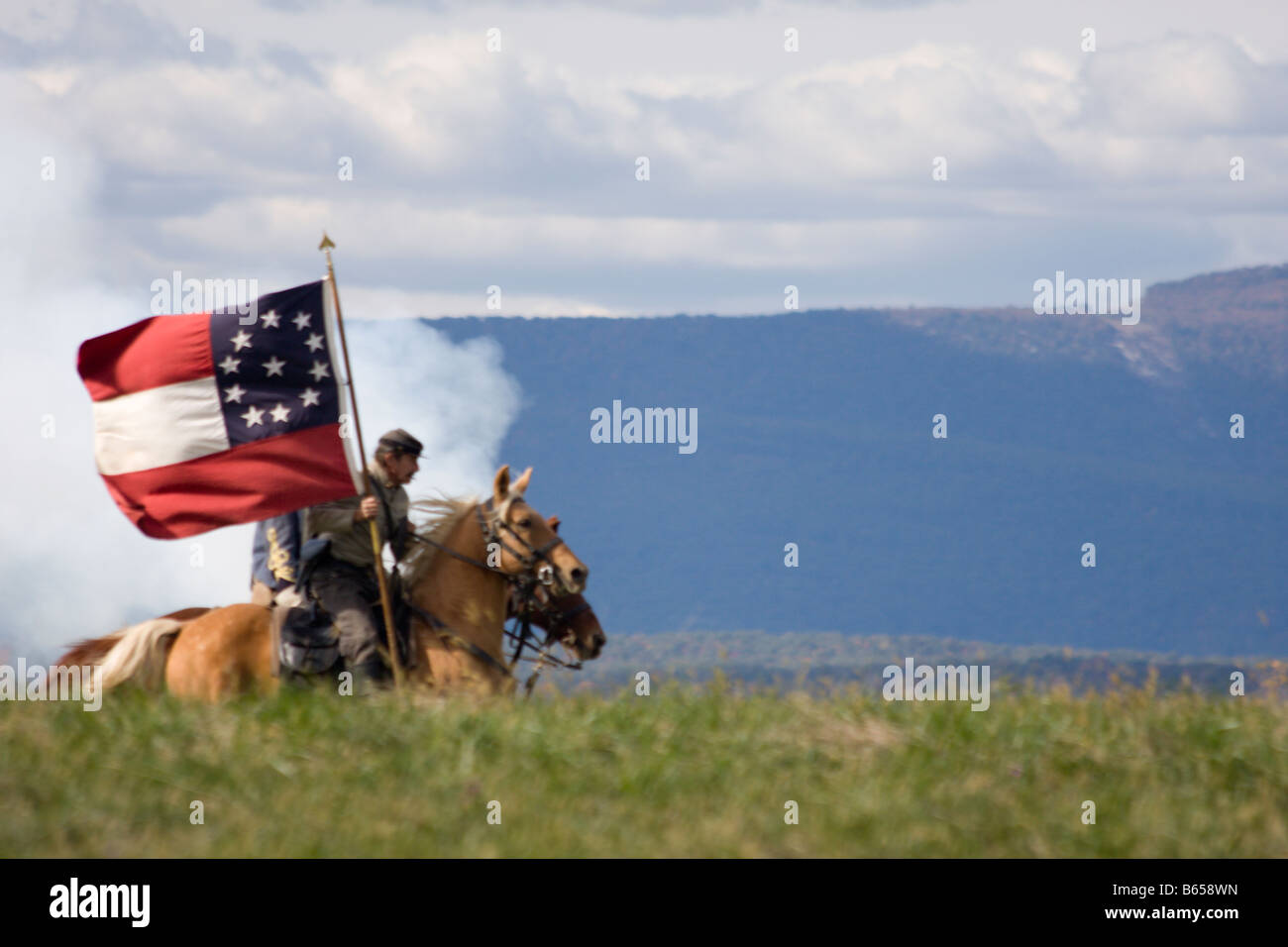 Reenactment civil war confederate general hi-res stock photography and ...