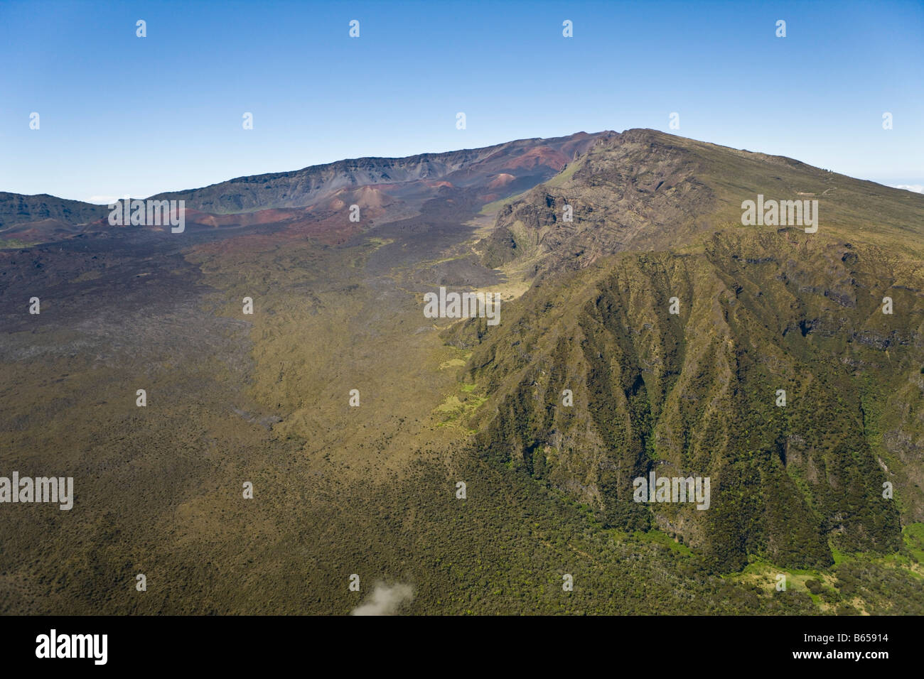 Haleakala Volcano Crater Maui Hawaii USA Stock Photo - Alamy