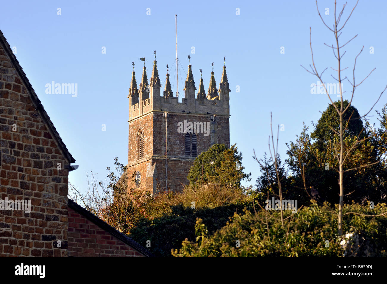 St Peter and St Paul`s Church, Deddington, Oxfordshire, England, UK ...