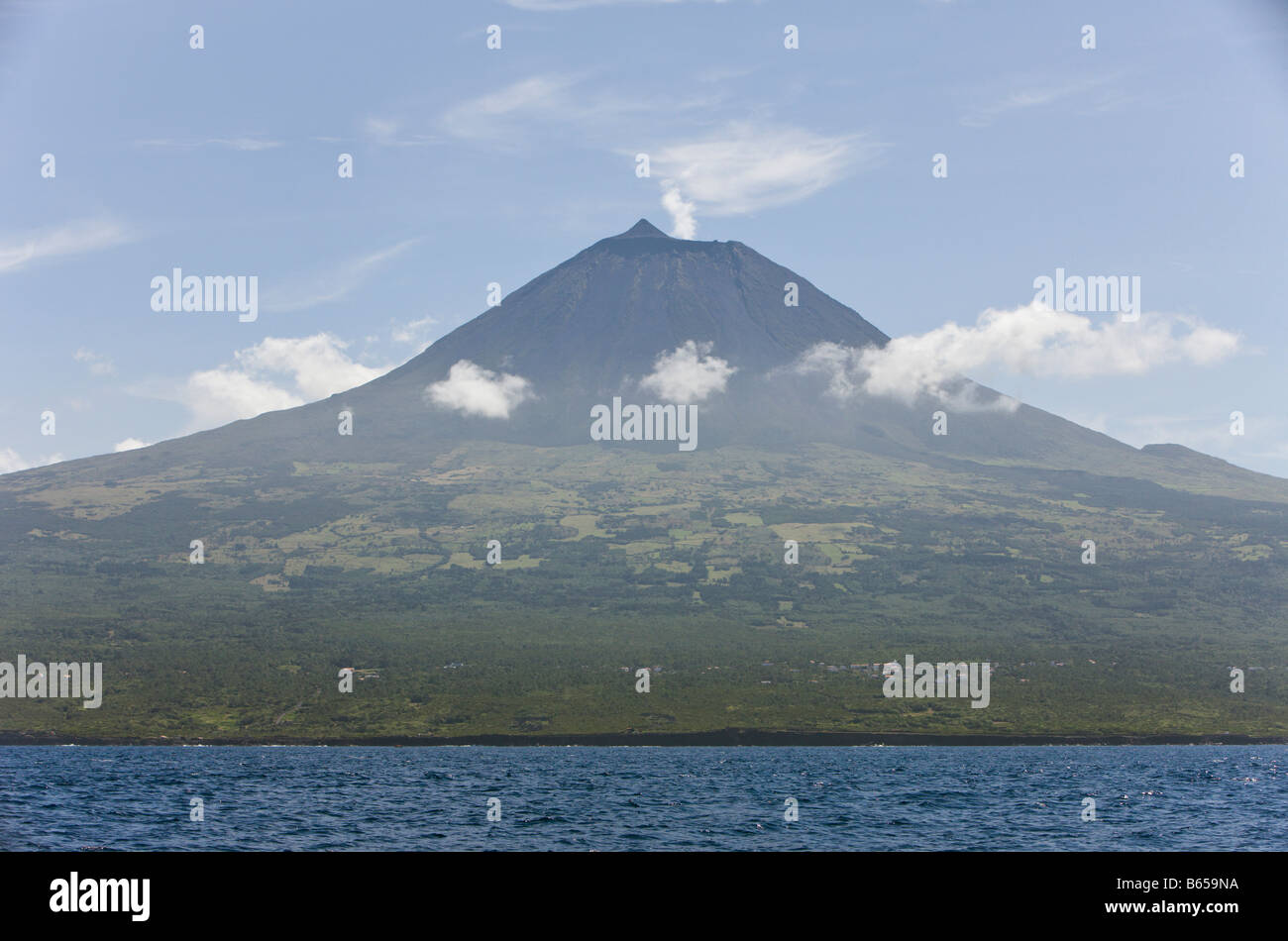 Volcano Mount Pico Pico Island Azores Portugal Stock Photo - Alamy