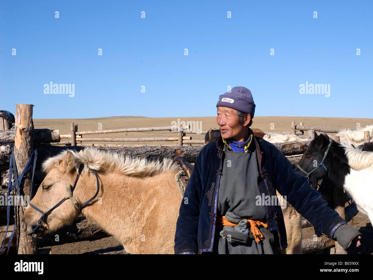 Mongolia Life on the Steppes 2007 Stock Photo - Alamy