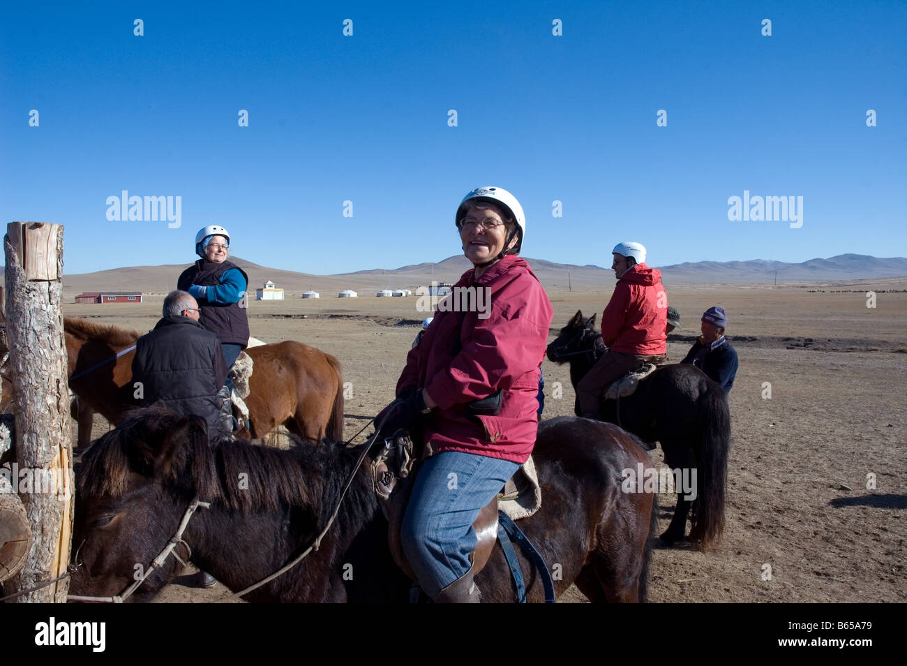 Mongolia Life on the Steppes 2007 Stock Photo - Alamy