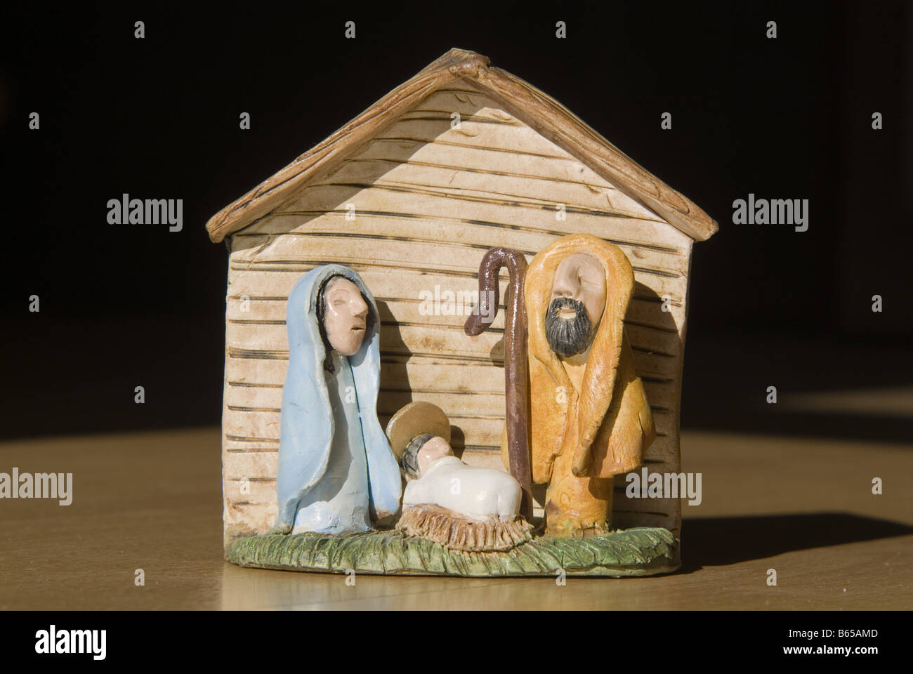 nativity scene figures, Portugal Stock Photo - Alamy