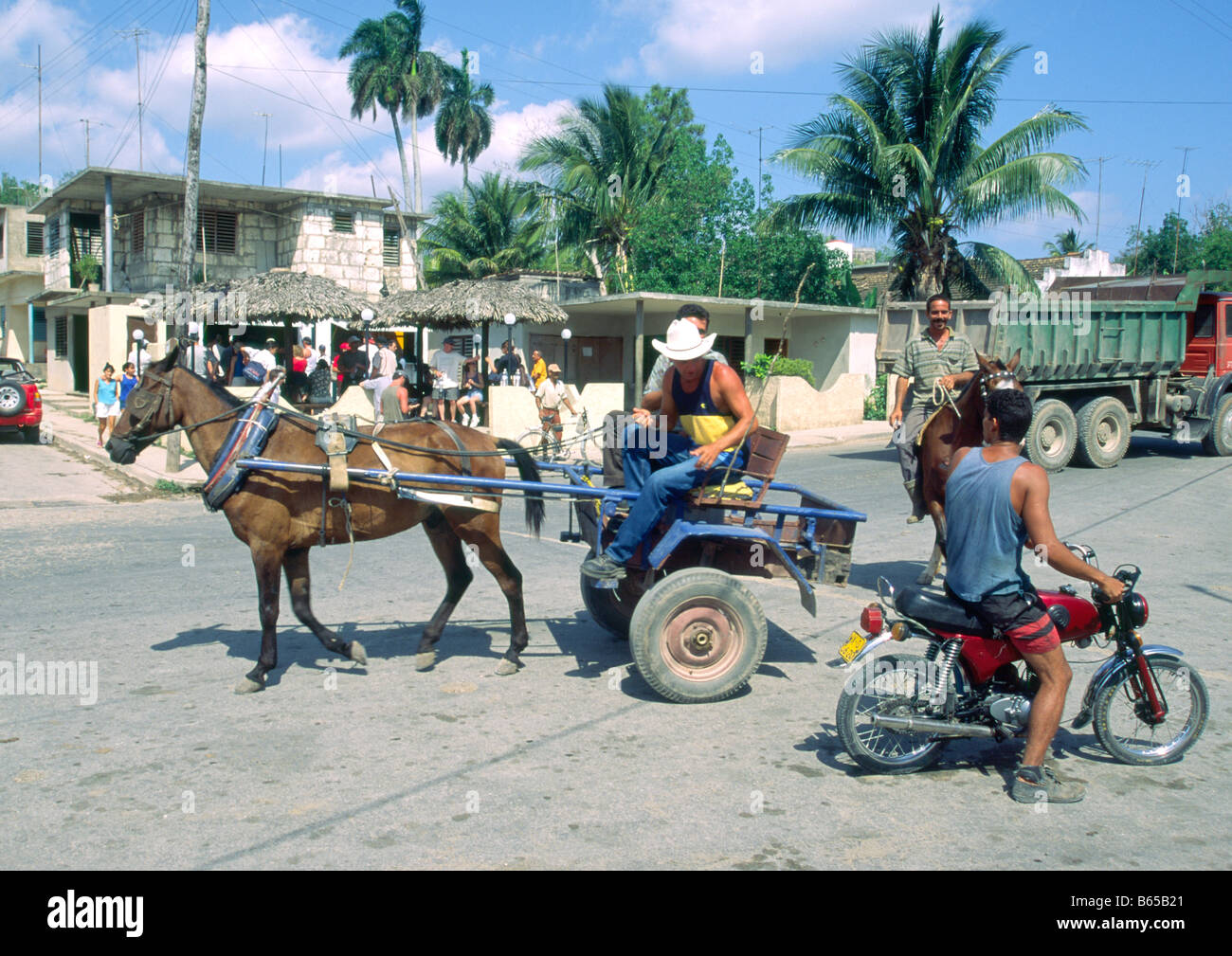 local people in village of camarioca cuba Stock Photo - Alamy