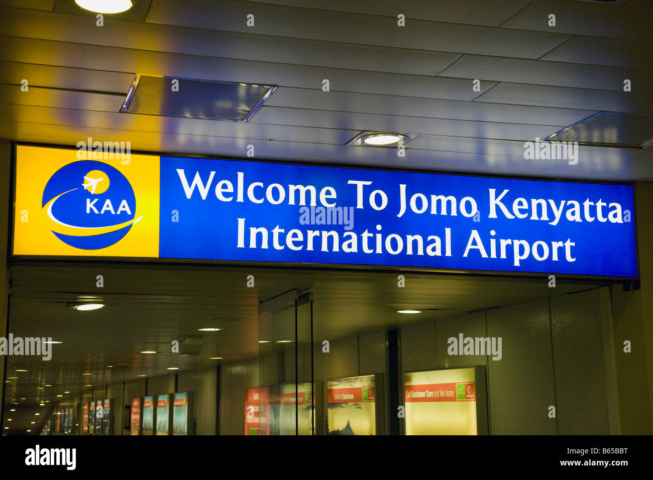 Jomo Kenyatta airport Nairobi Stock Photo - Alamy