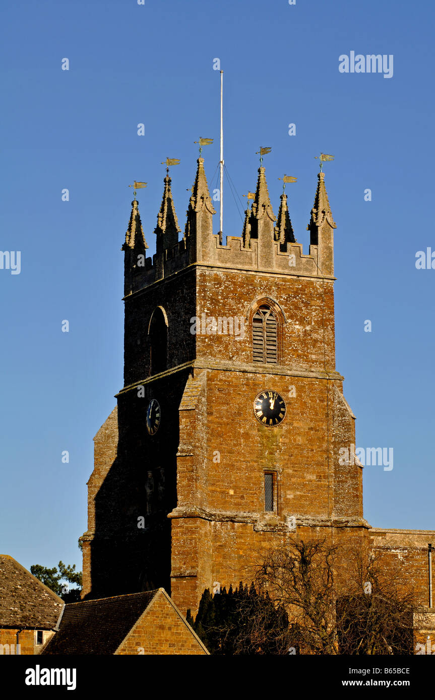 St Peter and St Paul`s Church, Deddington, Oxfordshire, England, UK ...