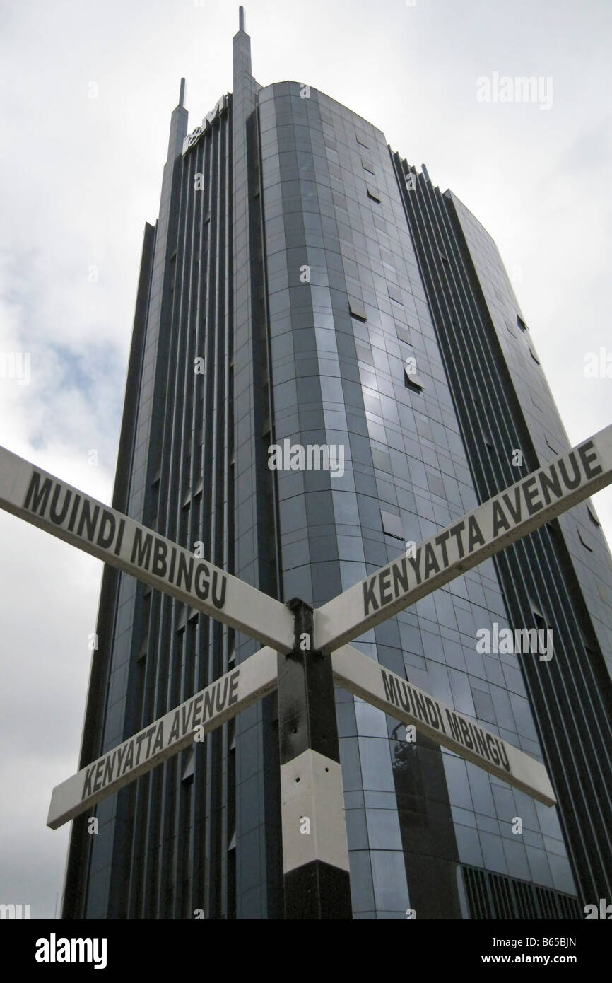 Office buildings central Nairobi Kenya Africa Stock Photo - Alamy