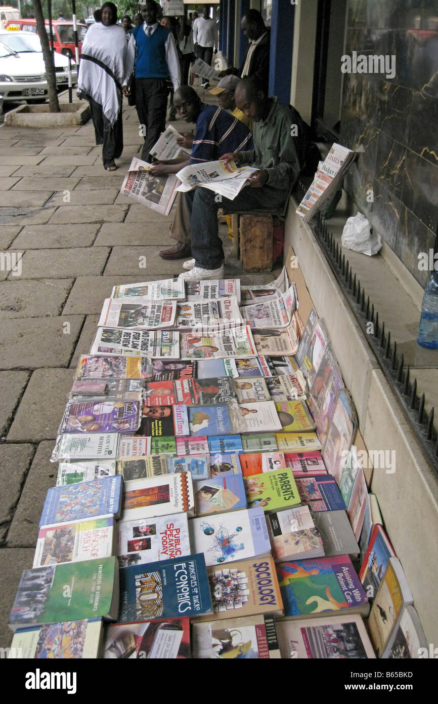 Newspapers Nairobi Kena Africa Stock Photo - Alamy