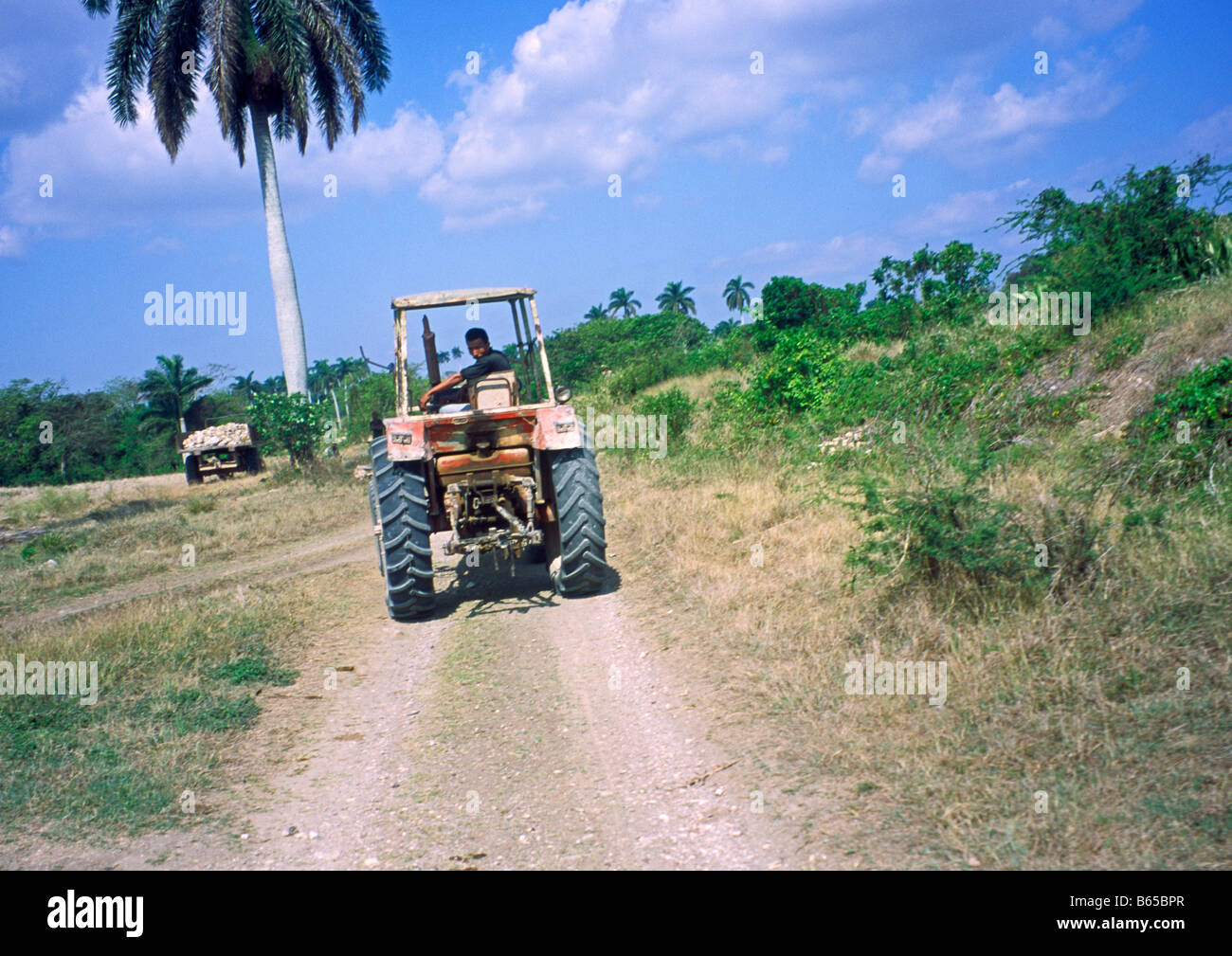 Communist tractor hi-res stock photography and images - Alamy