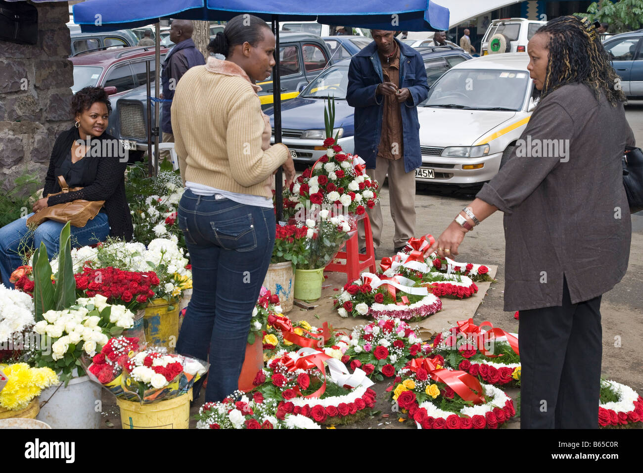 City Market Nairobi Kenya Africa Stock Photo - Alamy