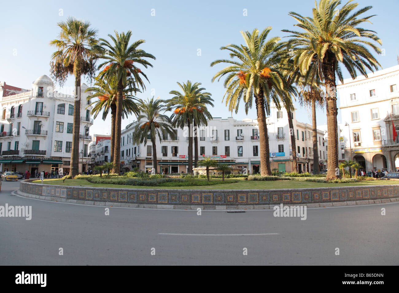 Plaza de Espana, Tetouan, Morocco Stock Photo - Alamy