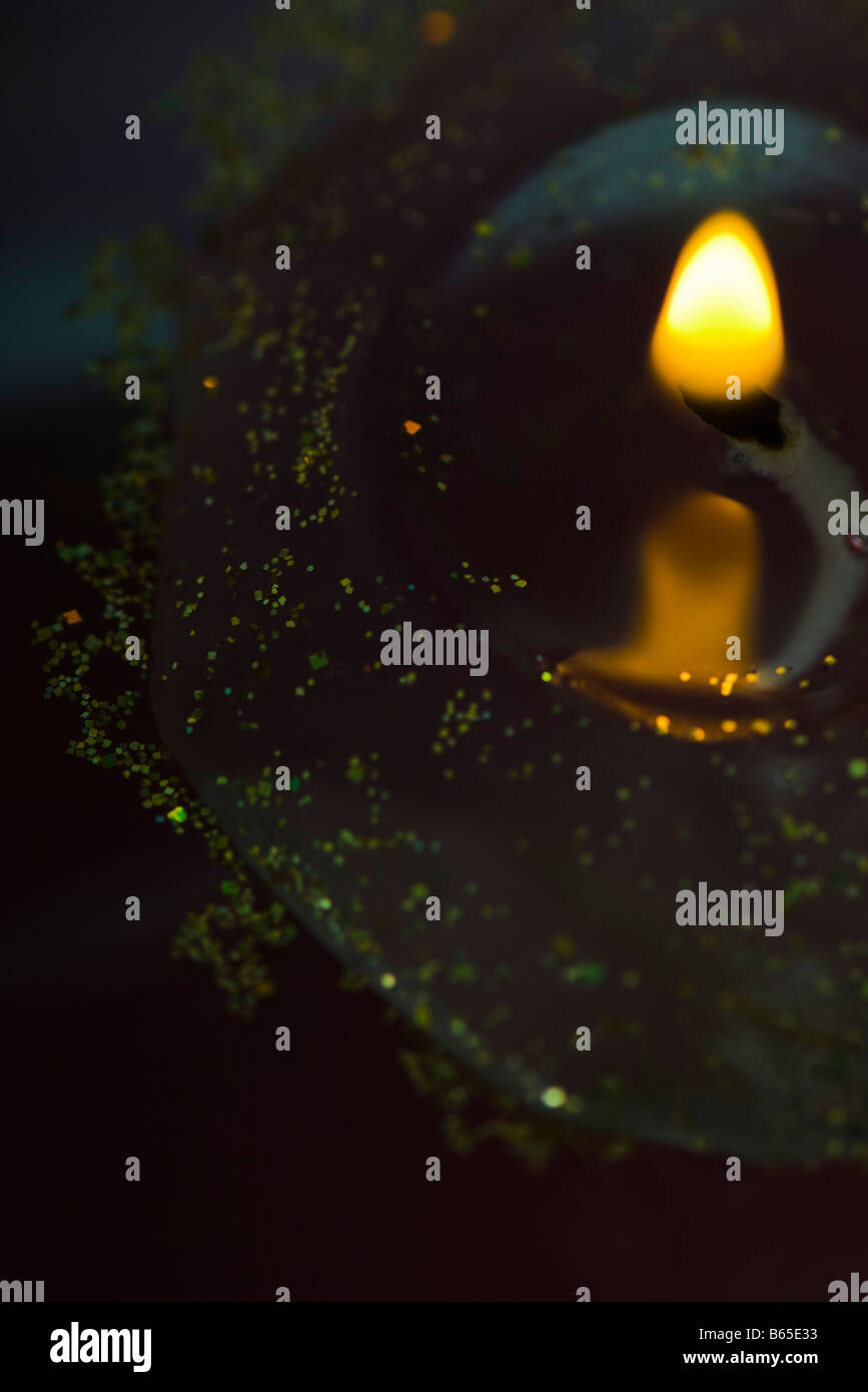 Melting candle from above hi-res stock photography and images - Alamy