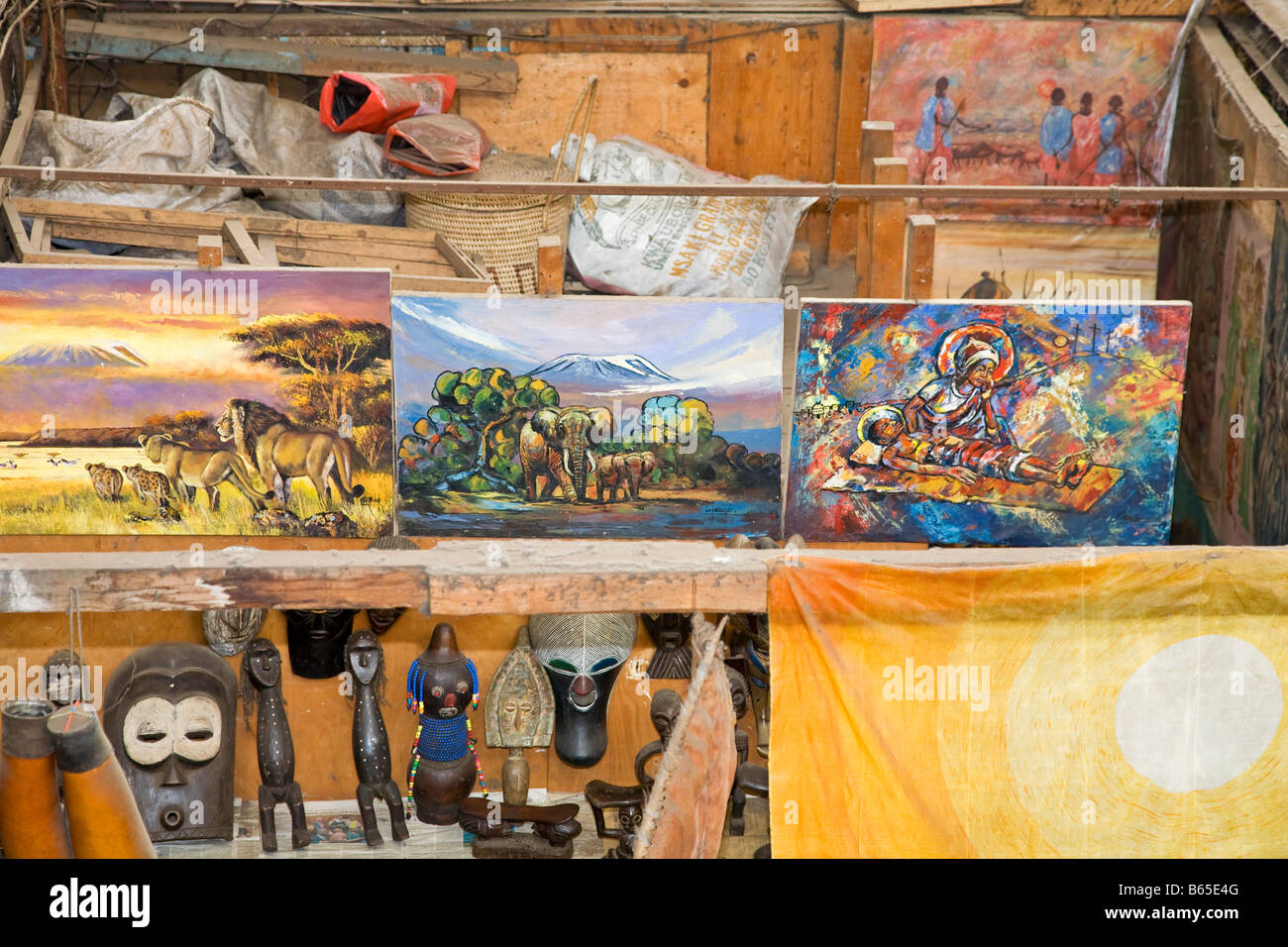 City Market Nairobi Kenya Africa Stock Photo - Alamy