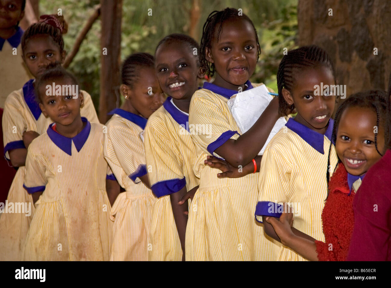 School group Nairobi Kenya Africa Stock Photo - Alamy