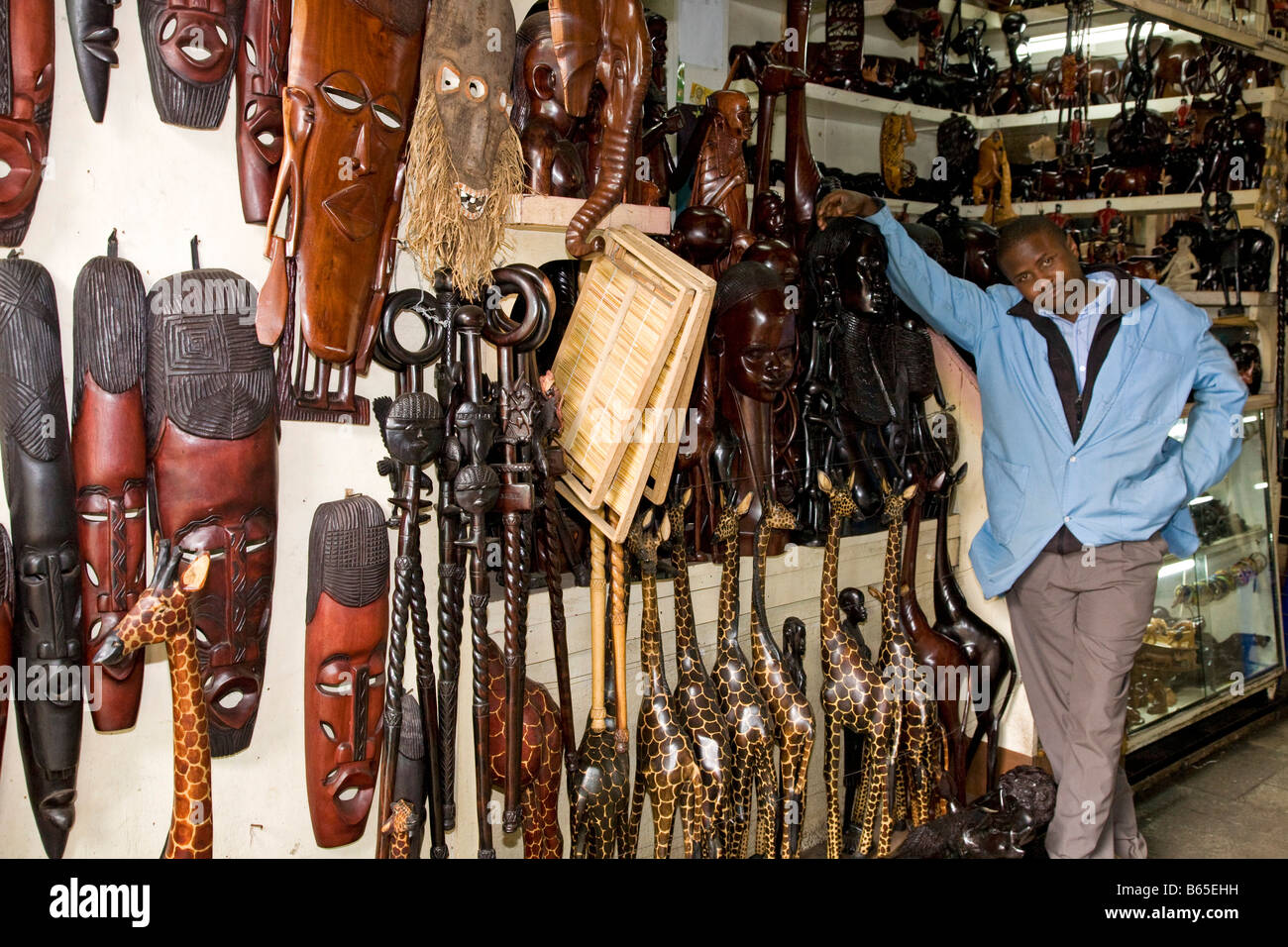 City Market Nairobi Kenya Africa Stock Photo - Alamy