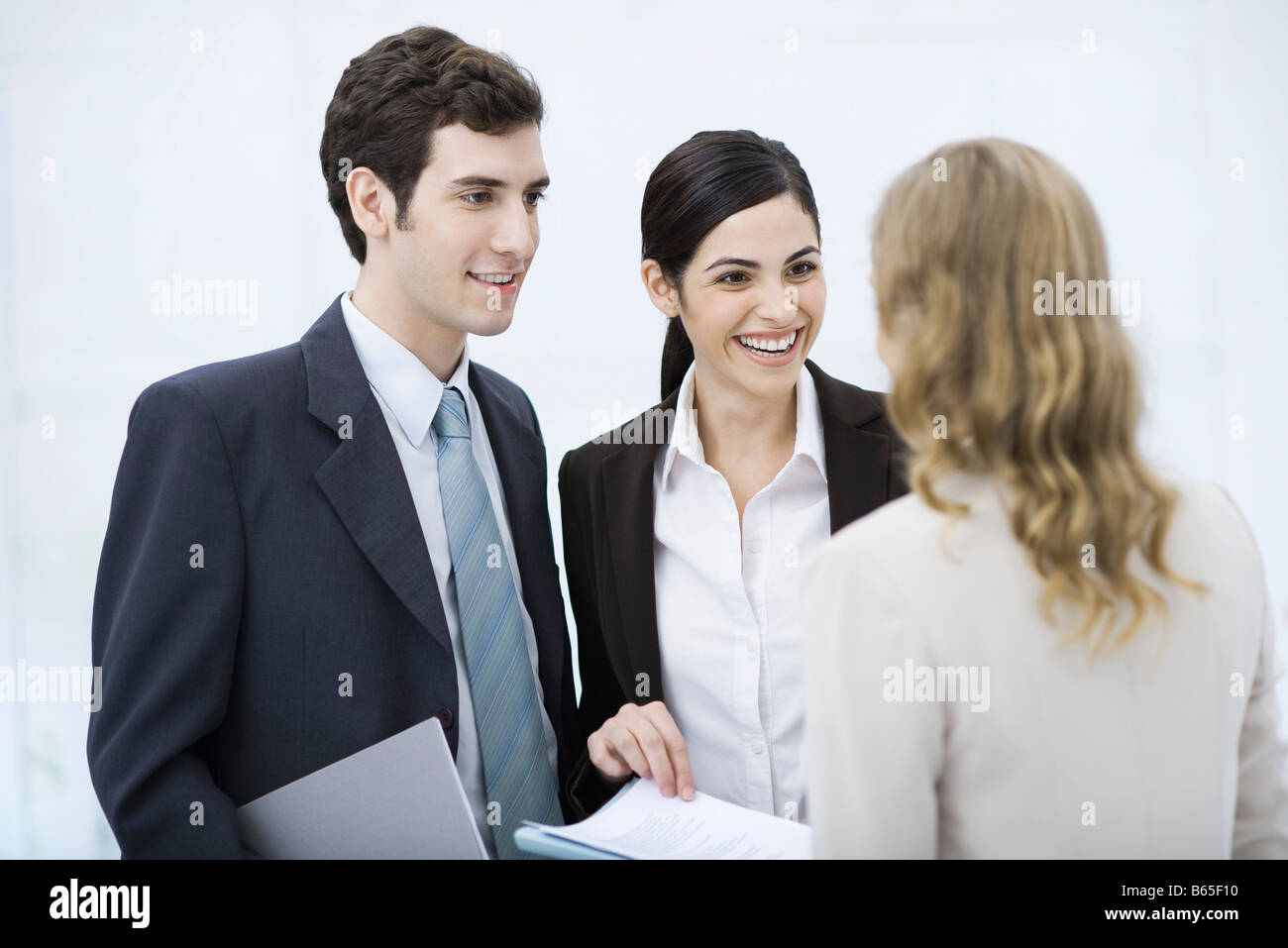 Businessmen in suits, dark image hi-res stock photography and images ...