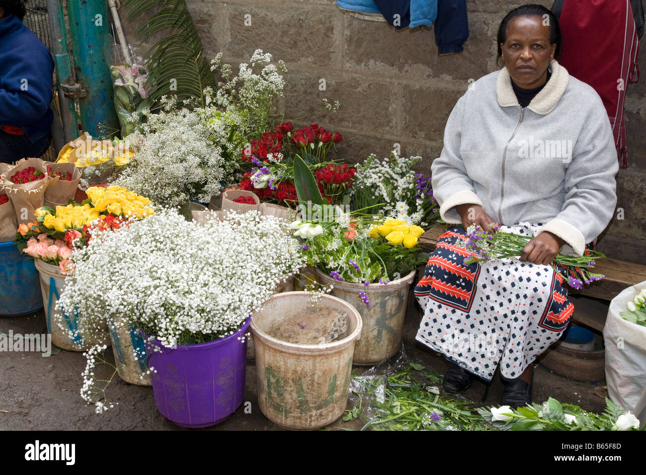 City Market Nairobi Kenya Africa Stock Photo - Alamy