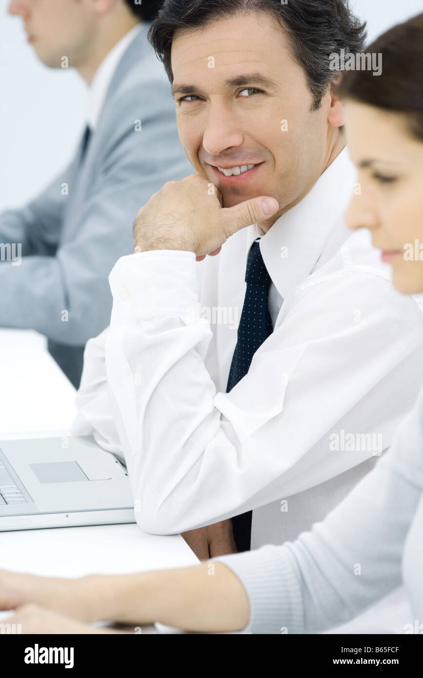 Staggered working hi-res stock photography and images - Alamy