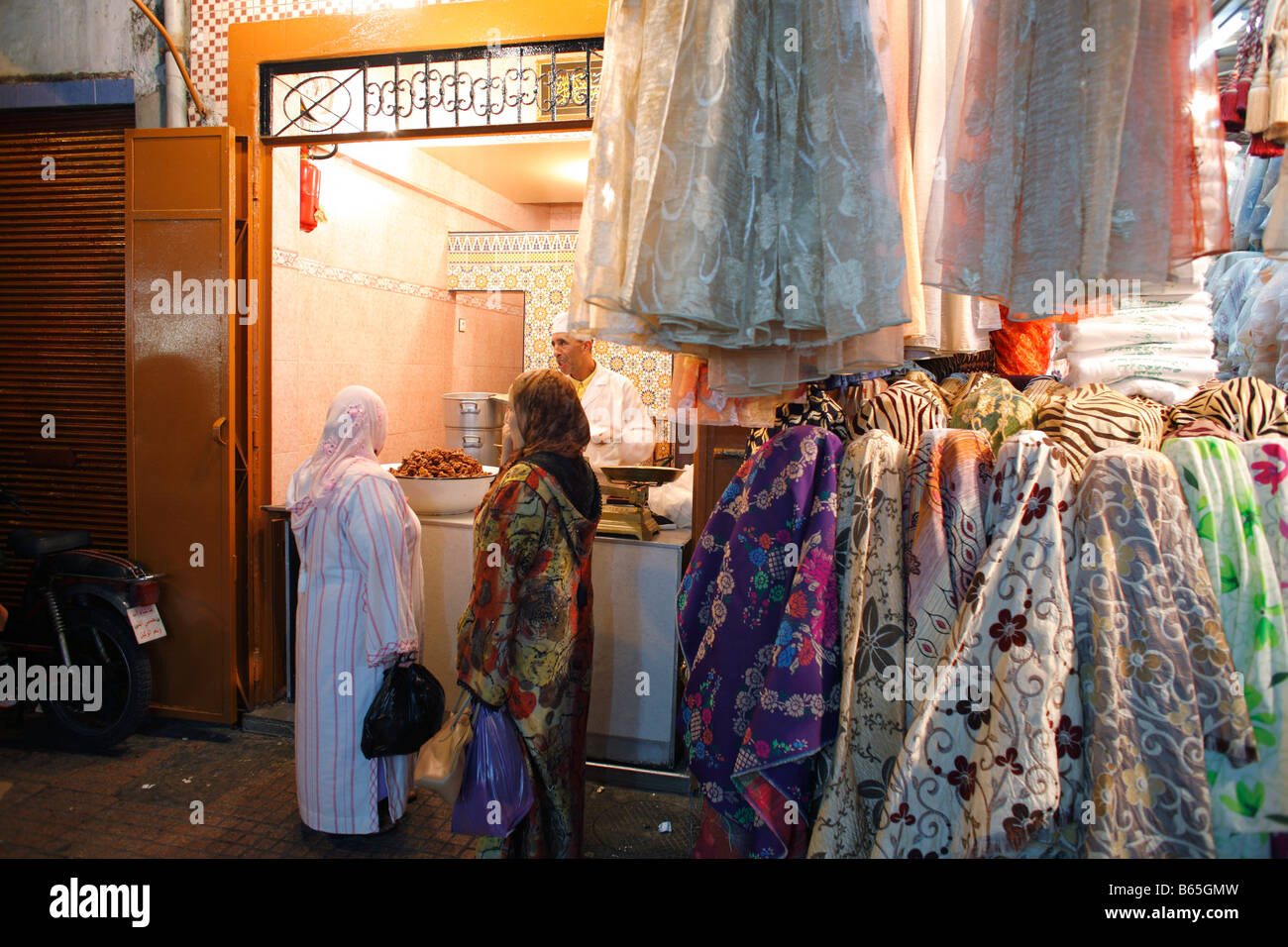 Market, Medina, Rabat, Morocco, Africa Stock Photo - Alamy