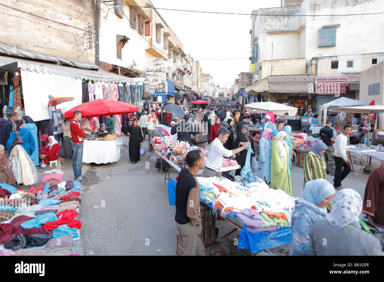 Market, Medina, Rabat, Morocco, Africa Stock Photo - Alamy