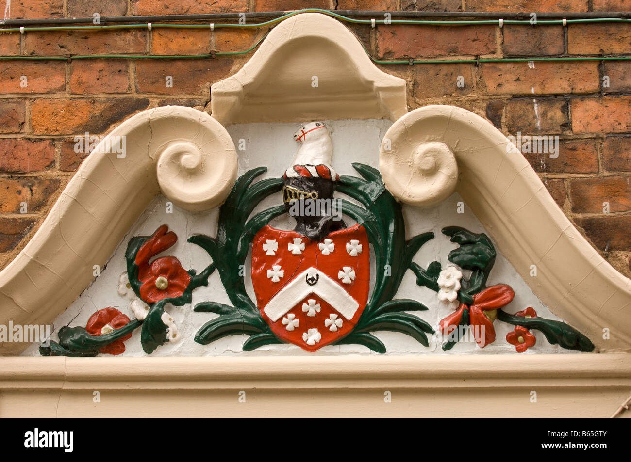Crest Worcester Worcestershire England Great Britain Stock Photo - Alamy