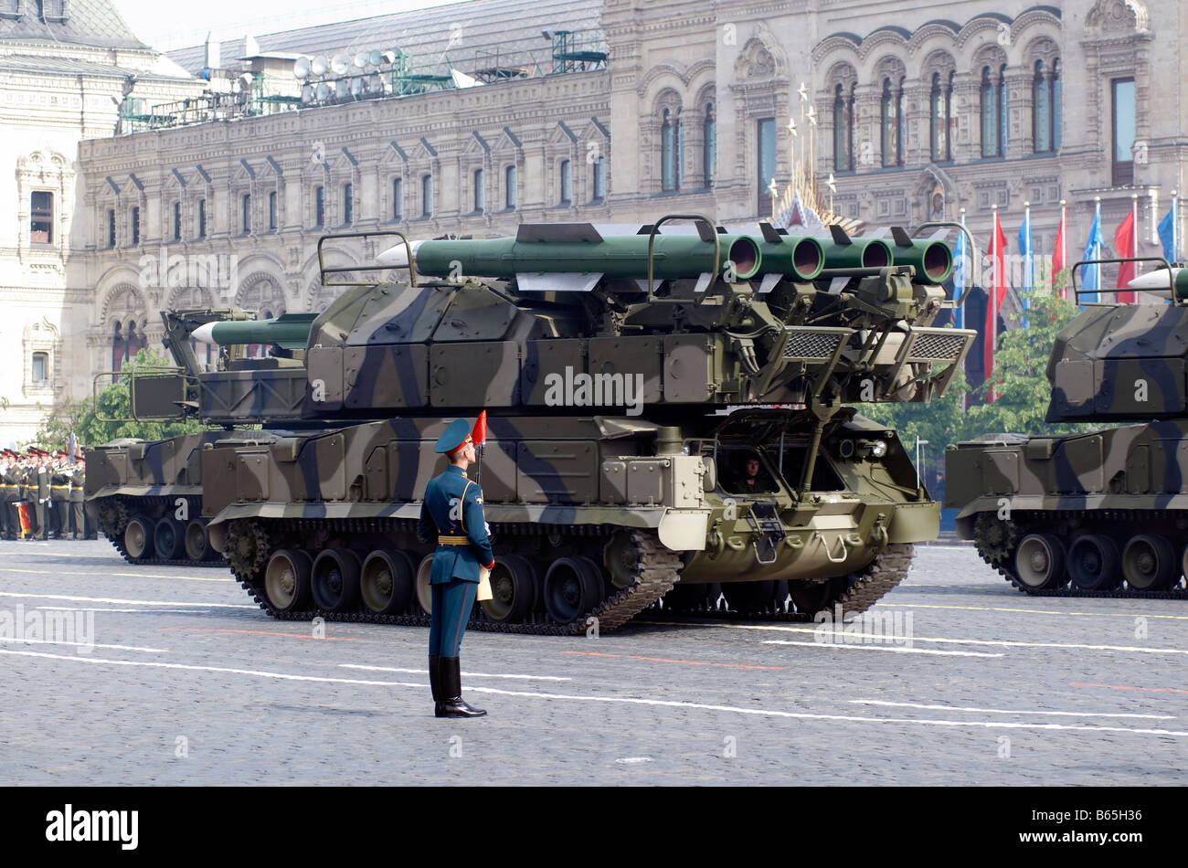 Buk missile system - self propelled medium range surface to air missile ...